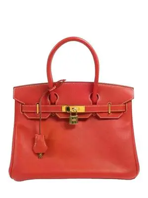 Hermès Birkin 30 Tote Bag - Red