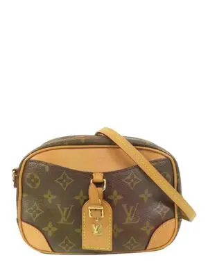 LOUIS VUITTON Monogram Deauville Mini Shoulder Bag - Brown