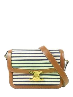 Celine Triomphe Cross Body Bag - Neutrals