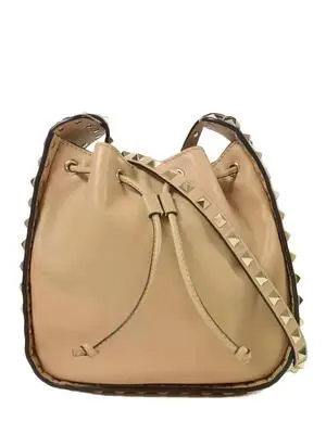 Valentino Garavani Rockstud Crossbody Bag - Neutrals