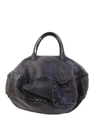 Bottega Veneta Cushion Intrecciato Tote Bag - Black