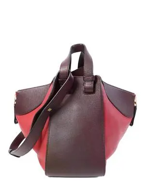 Loewe Hammock Two-way Calfskin Tote Bag - Red