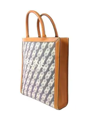 Celine Celine Triomphe Canvas Tote Bag Blue