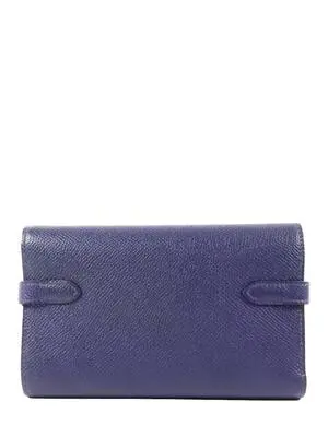 Hermès Kelly Leather Wallet - Blue