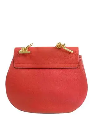 Chloé Chloé Drew Chain Shoulder Bag Red