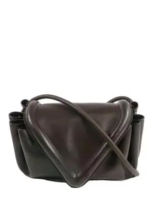 Bottega Veneta Beak Leather Shoulder Bag - Brown