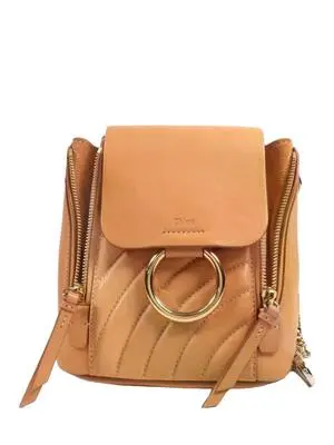 Chloé Quilted Leather Backpack - Neutrals