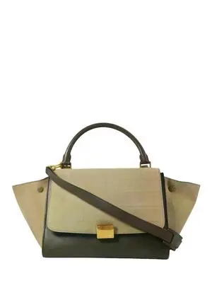 Celine Trapeze Tote Bag - Brown