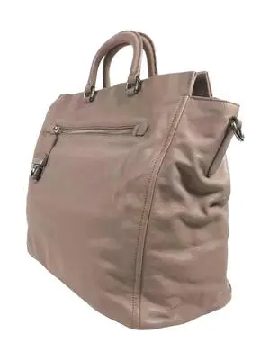 Prada Leather Shoulder Bag - Neutrals