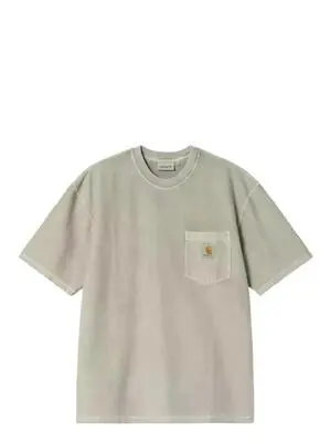 Carhartt Work In Progress Garment-dyed Pocket T-shirt - Grey