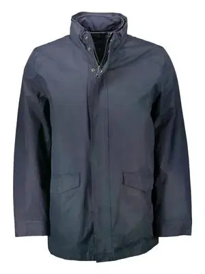 Gant Water-resistant High-neck Jacket - Blue