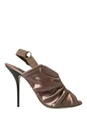 DOLCE & GABBANA Dolce & Gabbana Gathered Corset-Style Pumps