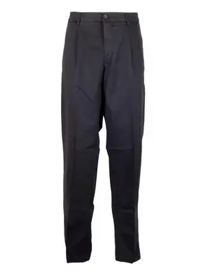 Peserico Pleated Straight-leg Trousers - Blue