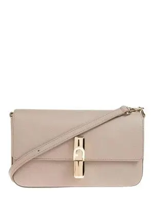 Furla Leather Crossbody Bag - Grey