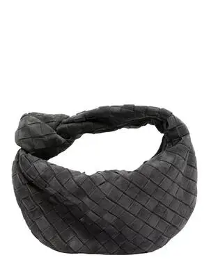 Bottega Veneta Mini Jodie Tote Bag - Grey