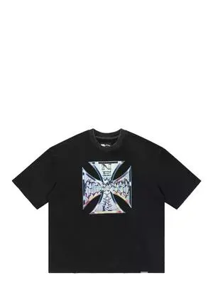 GODSPEED Chrome Motto Graphic-print T-shirt