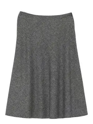 TAGLIATORE Flared Midi Skirt