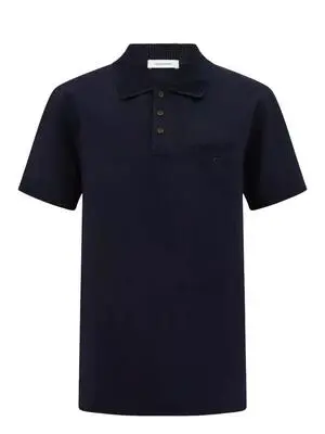 FERRAGAMO Cotton Polo Shirt - Blue