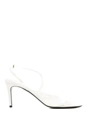Khaite Loop Sandals - White