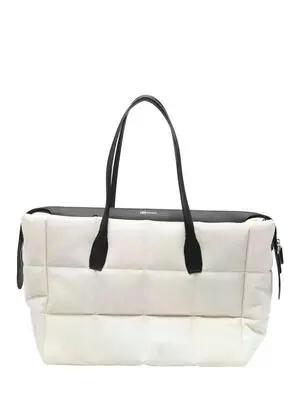 VEECOLLECTIVE Quilted Shoulder Bag - Neutrals