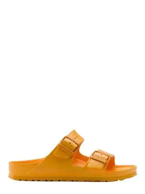 BIRKENSTOCK Arizona Buckle-fastening Slides - Orange