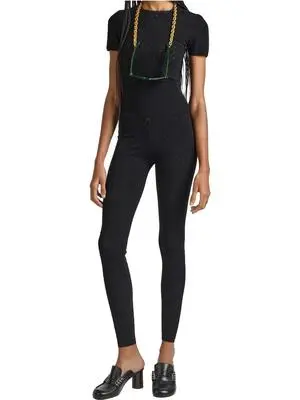 J.W.ANDERSON Cable Knit Trousers - Black