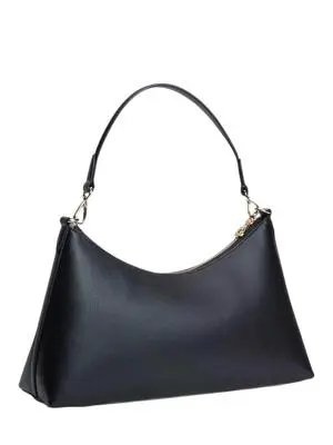 Tommy Hilfiger Logo-plaque Shoulder Bag - Black