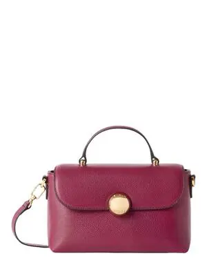 Furla Small Moonlight Leather Crossbody Bag - Pink