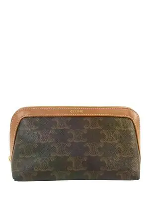Celine Triomphe Clutch Bag - Brown