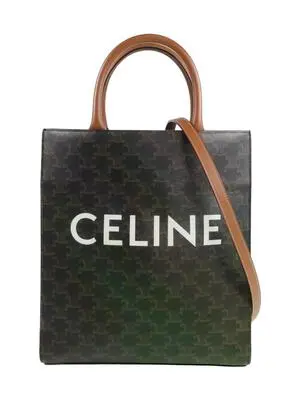Celine Triomphe Cabas Tote Bag - Brown