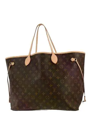 LOUIS VUITTON Monogram Canvas Neverfull Gm Tote Bag - Brown