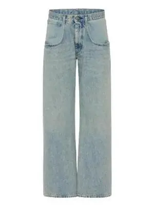 MAISON MARGIELA 5 Pocket Denim Pants - Ice Blue