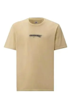 C.P. COMPANY Short Sleeve Jersey T-shirt - Frozen Dew