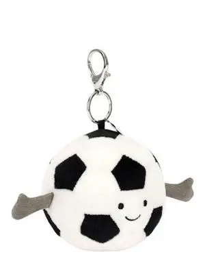 JELLYCAT Amuseables Sports Soccer Bag Charm With Clasp - Multicolor