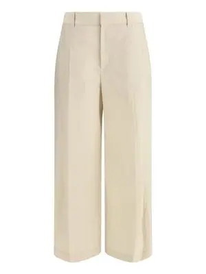 Brunello Cucinelli Cotton-blend Tailored Pants - Multicolor
