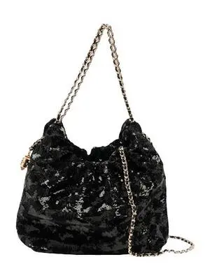 TORY BURCH Tory Burch Fleming Sequin Mini Hobo Bag