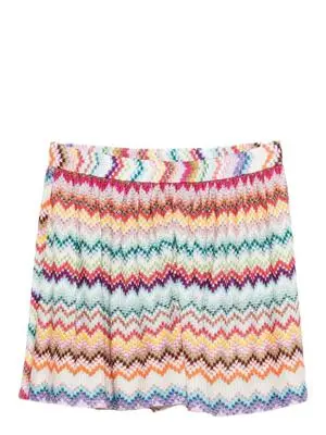 Missoni Zigzag Knit Shorts - Multicolor