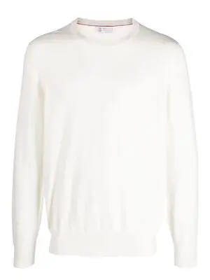 Brunello Cucinelli Cashmere Crewneck Sweater - Multicolor