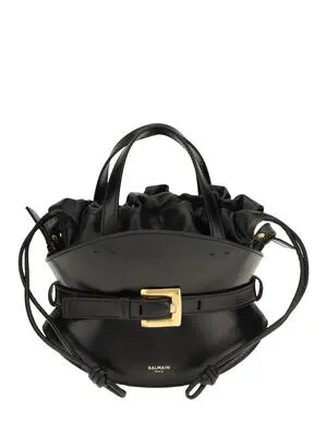 Balmain Shuffle Mini Shoulder Bag - Black