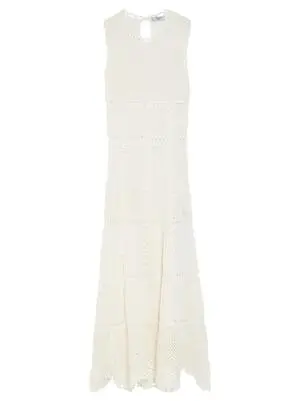 ERDEM Erdem Crochet Scalloped Maxi Dress