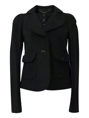See By Chloé Wool Puff Sleeve Jacket - Black