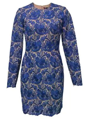 Stella McCartney Celia Lace Dress - Blue