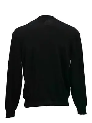 Balenciaga Logo Est. 1917 Crew Neck Sweater - Black