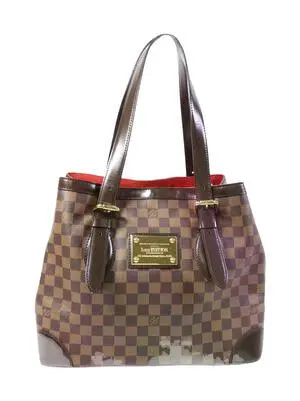LOUIS VUITTON Hampstead Tote Bag - Brown