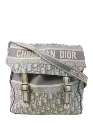 Dior Oblique Diorcamp Shoulder Bag - Grey