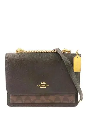 COACH VINTAGE Klare Chain Shoulder Bag - Black