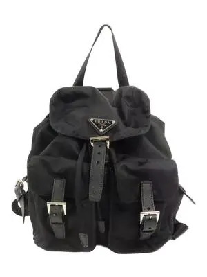 Prada Buckle-fastening Backpack - Black