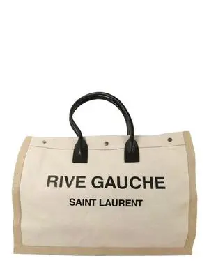 Saint Laurent Rive Gauche Tote Bag - Neutrals