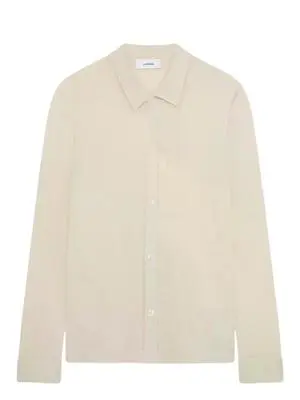 LARDINI Silk Knitted Shirt - Neutrals