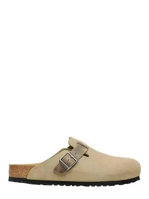 BIRKENSTOCK Birkenstock Boston Mules Neutrals